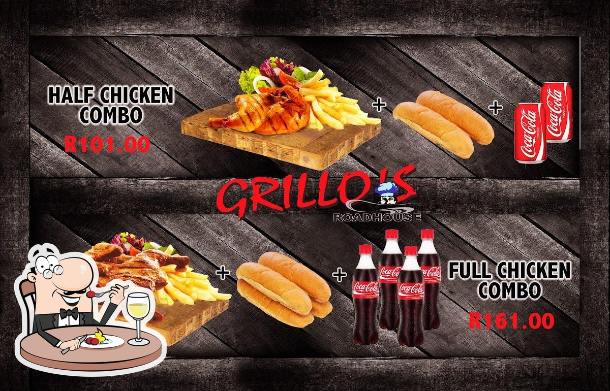 Grillo's Roadhouse restaurant, Boksburg - Restaurant menu and reviews