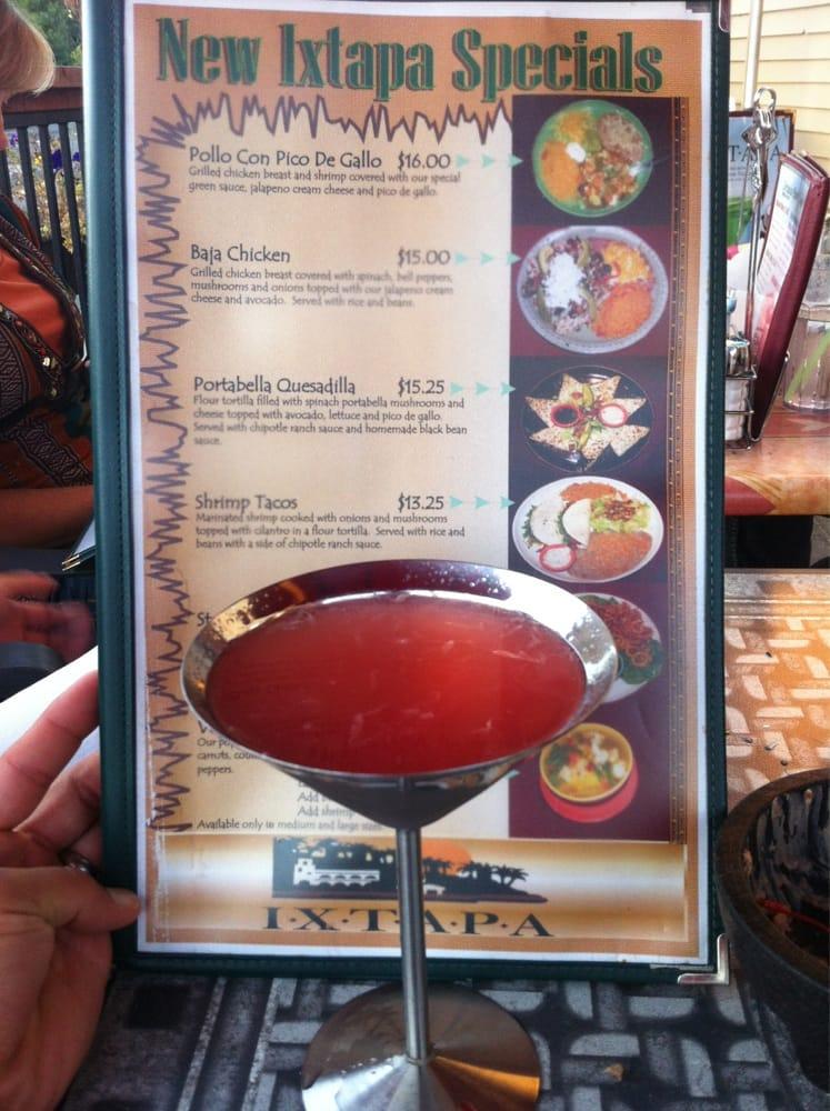 Menu at Ixtapa pub & bar, Duvall, Brown Ave NE