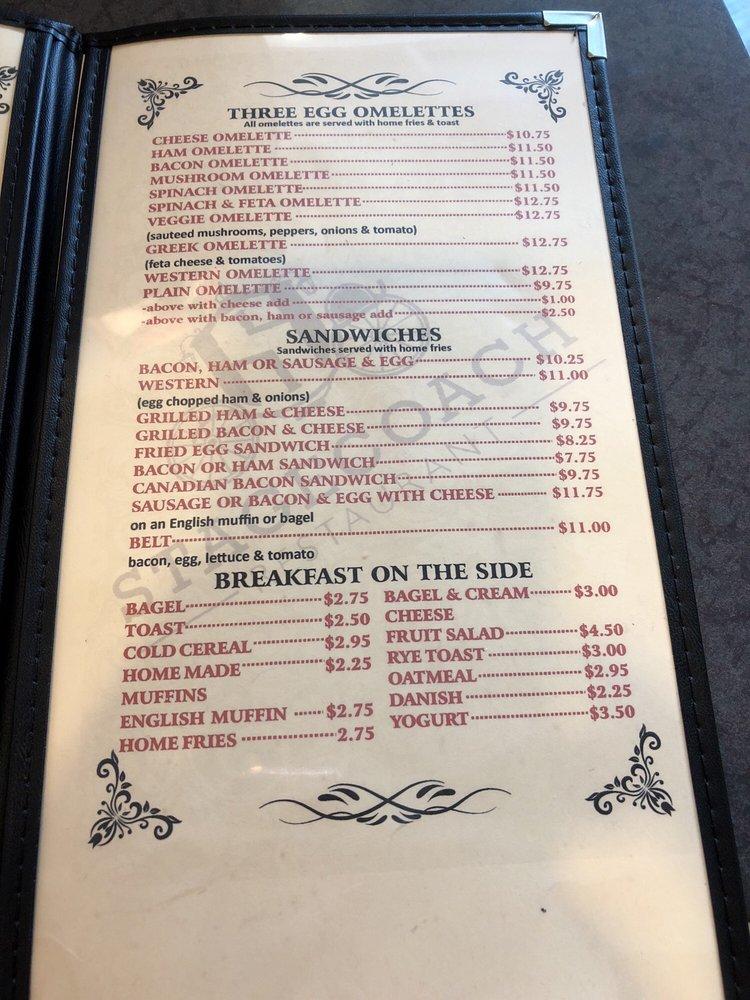Menu at Stage Coach Family Restaurant, Niagara-on-the-Lake