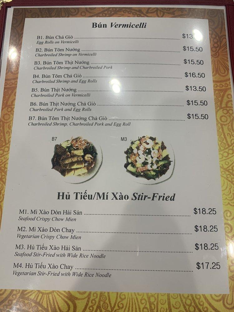 Carta del restaurante King Red Crawfish & Pho, Sun City