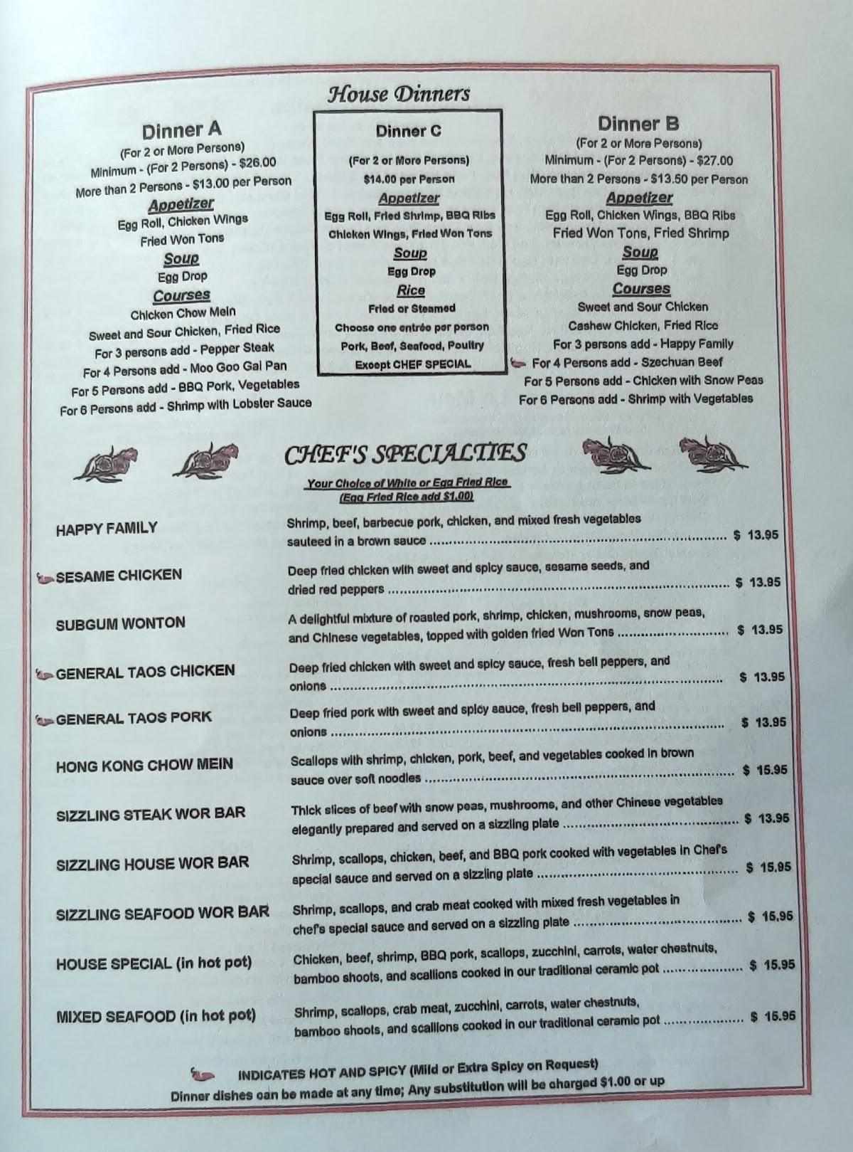 Menu at Eat First restaurant, Albuquerque