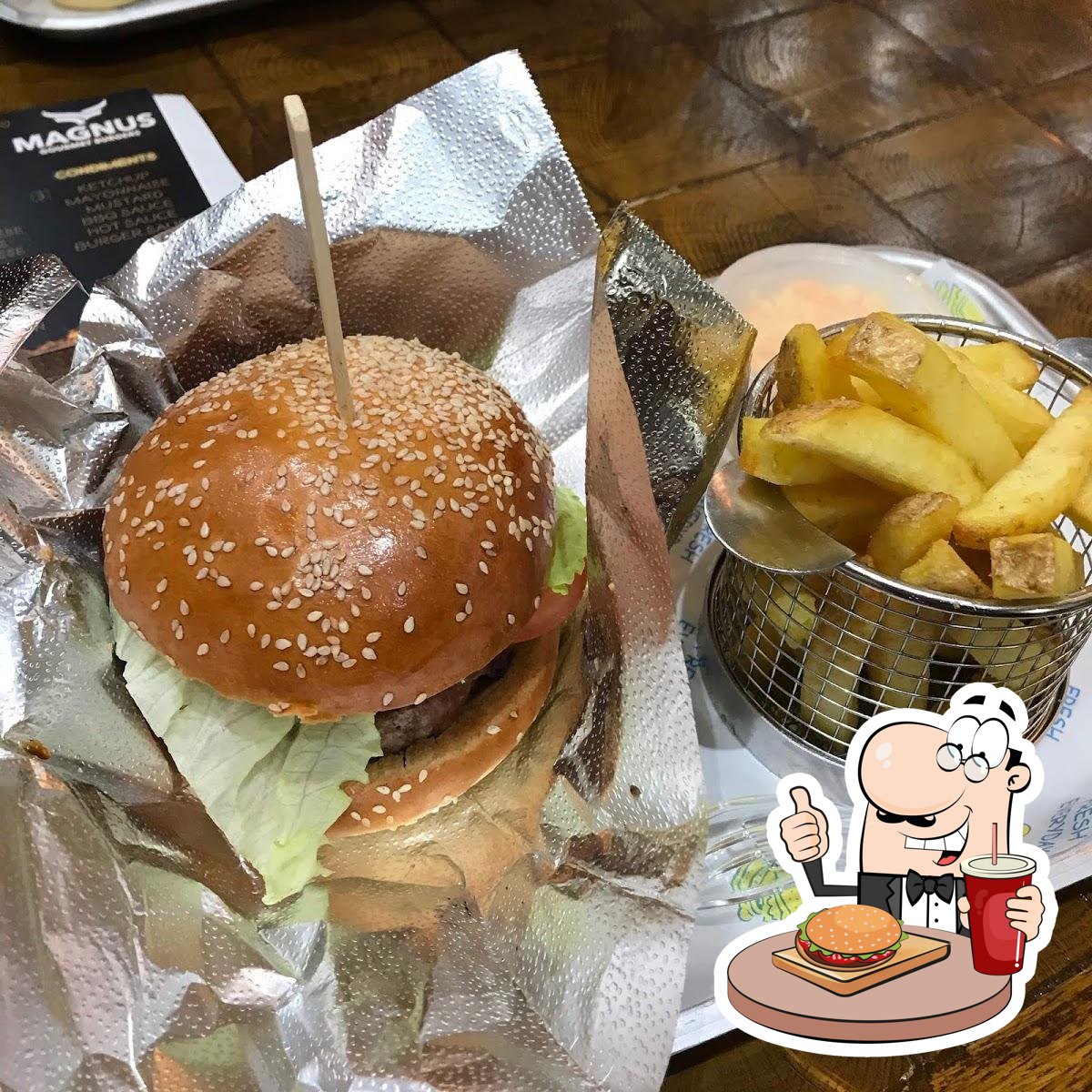 Magnus Burgers, London - Restaurant menu, prices and reviews