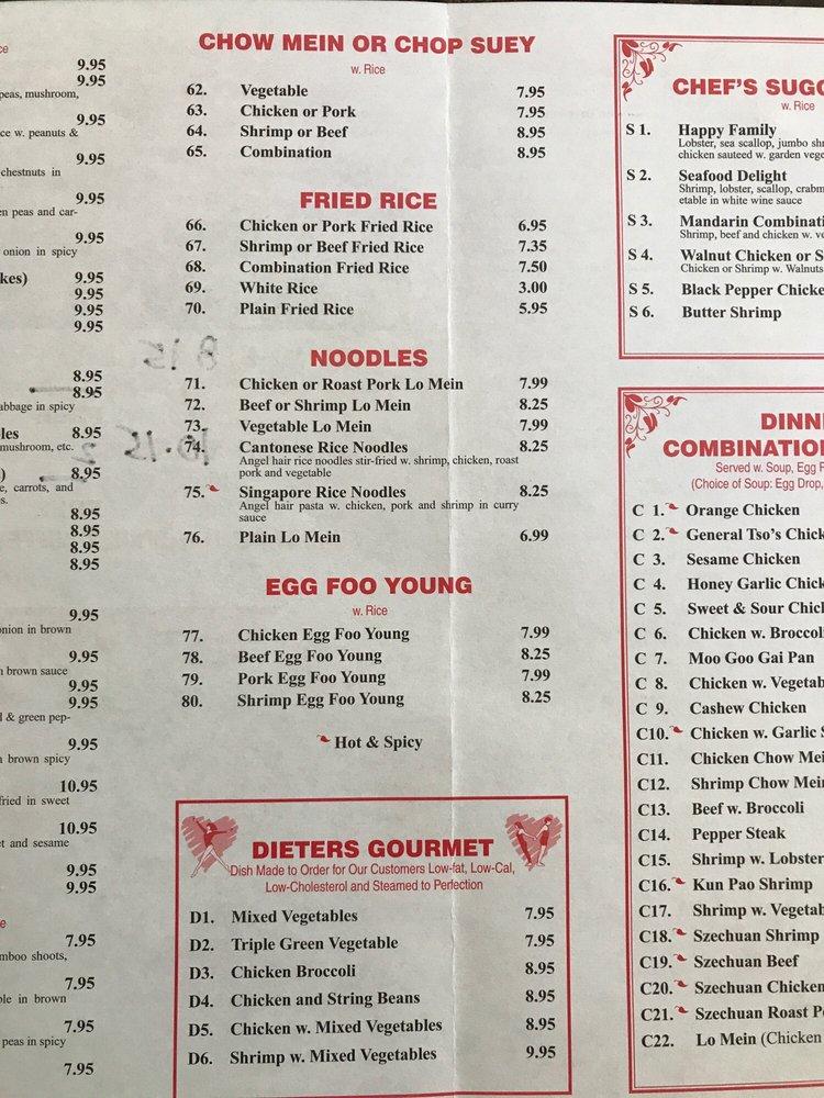 Menu at Four Seas Super Buffet restaurant, Brainerd, 403 8th Ave NE