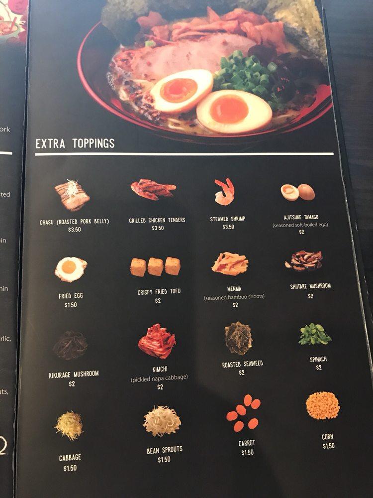 Menu at BAY FUSION restaurant, Spring