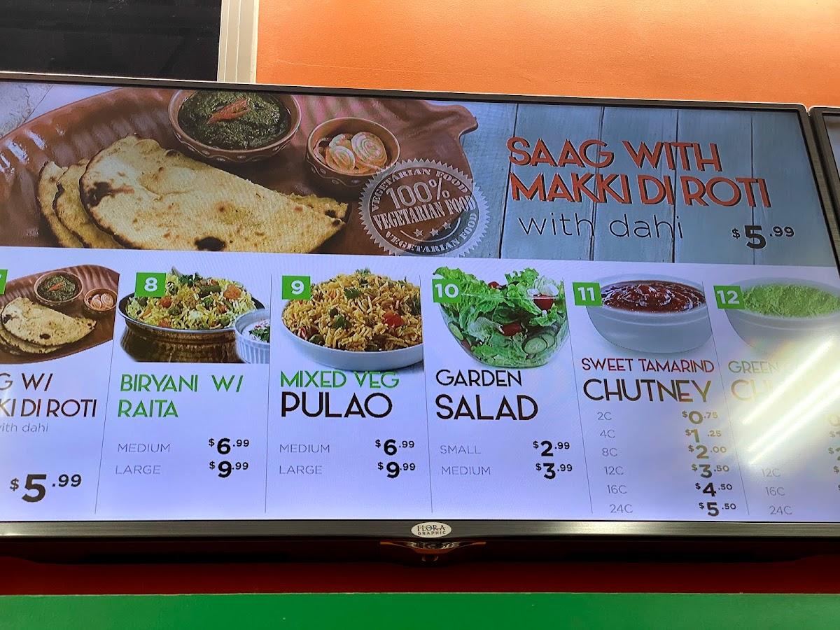 Menu at Indian Punjabi Bazaar Inc restaurant, Brampton, 499 Ray Lawson ...