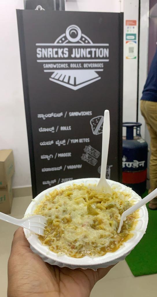 Menu at Snacks Junction, Mysuru