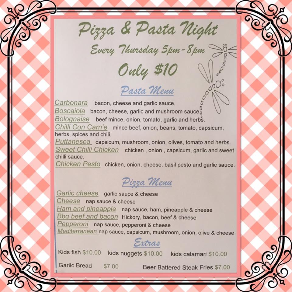 Menu at Catho Pub ("Catherine Hill Bay Hotel"), Catherine Hill Bay