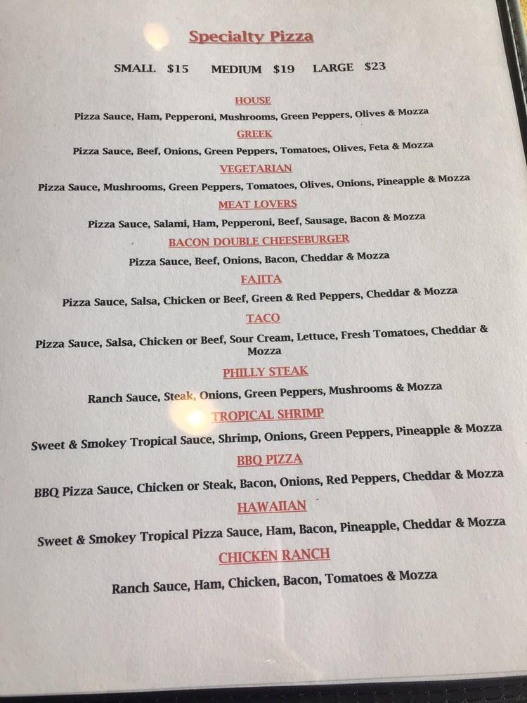 Menu at Little Greek Restaurant, Surrey