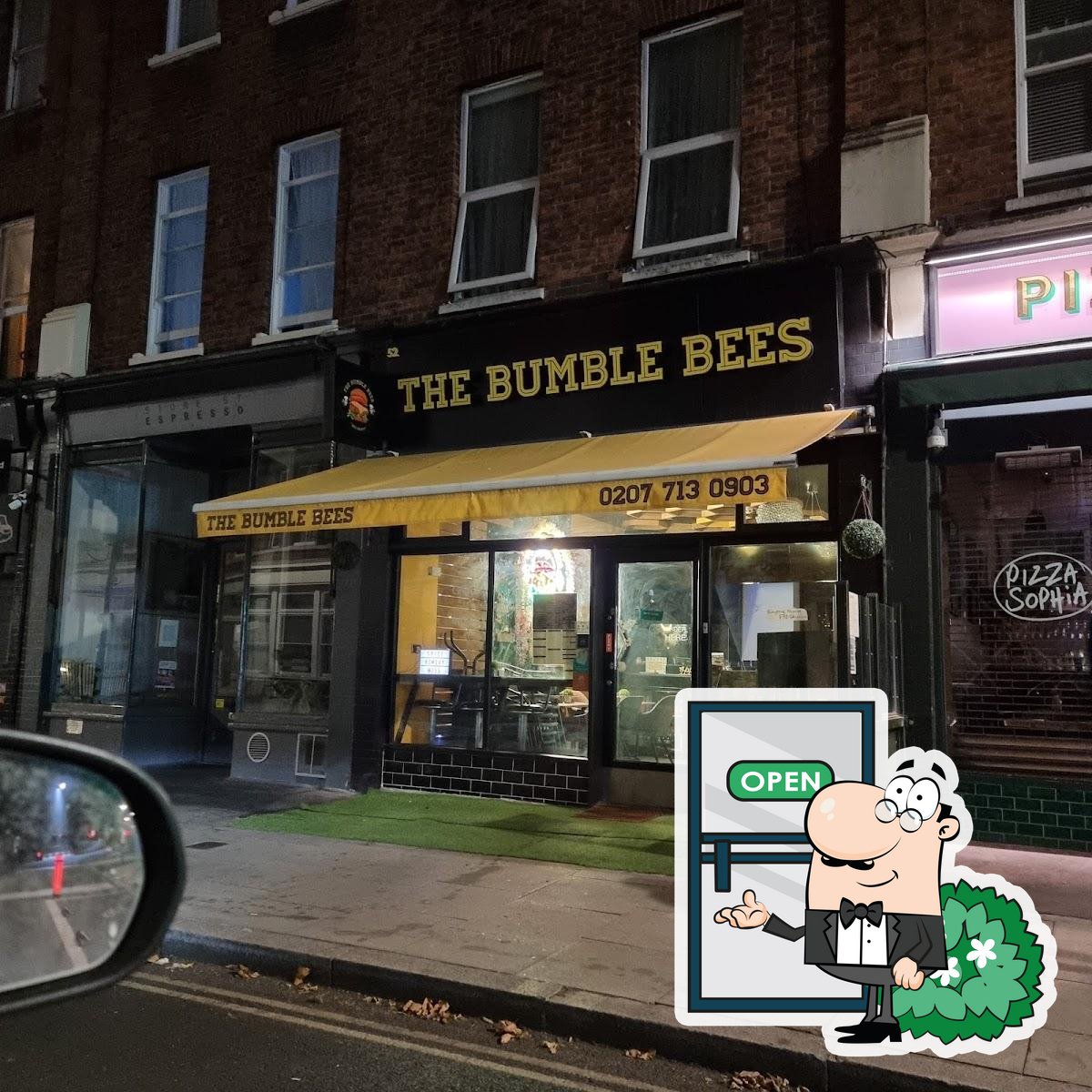 The Bumble Bees, London - Restaurant menu, prices and reviews