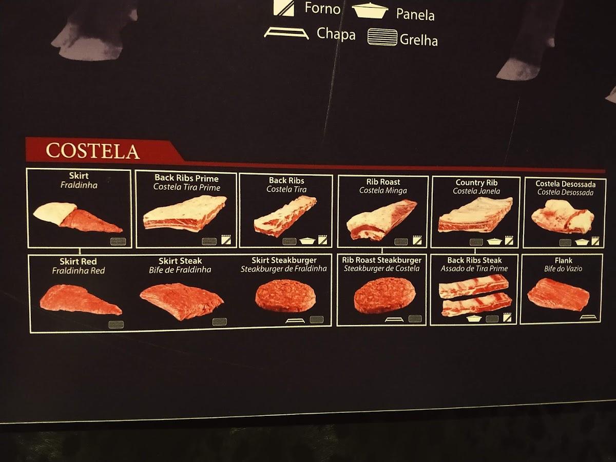 Menu em Mr.Moo restaurante, São José dos Campos