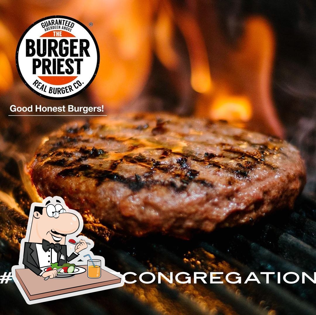 The burger priest in Durham