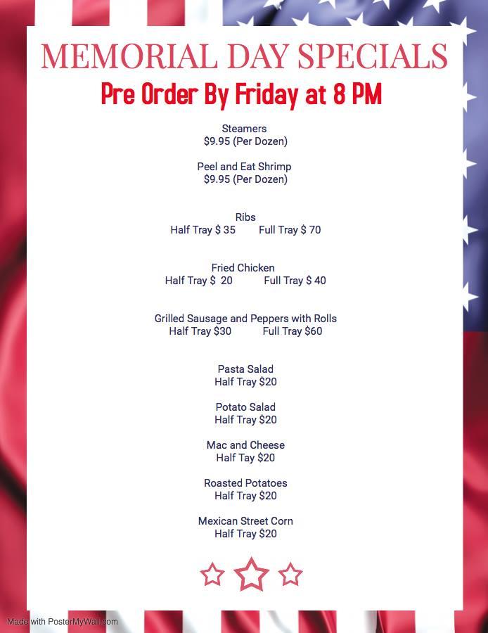 Menu at Brick & Brew pub & bar, Franklin
