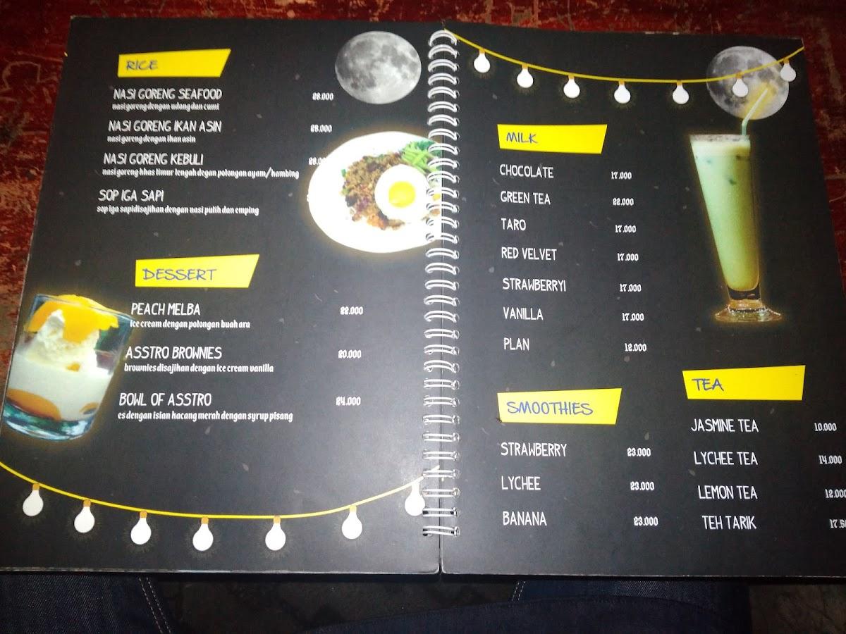 Menu at Asstro Grill Garden restaurant, Tasikmalaya