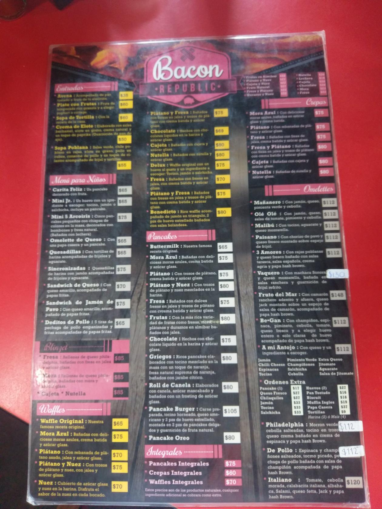 Carta de Bacon Republic Benito Juárez, Mexicali