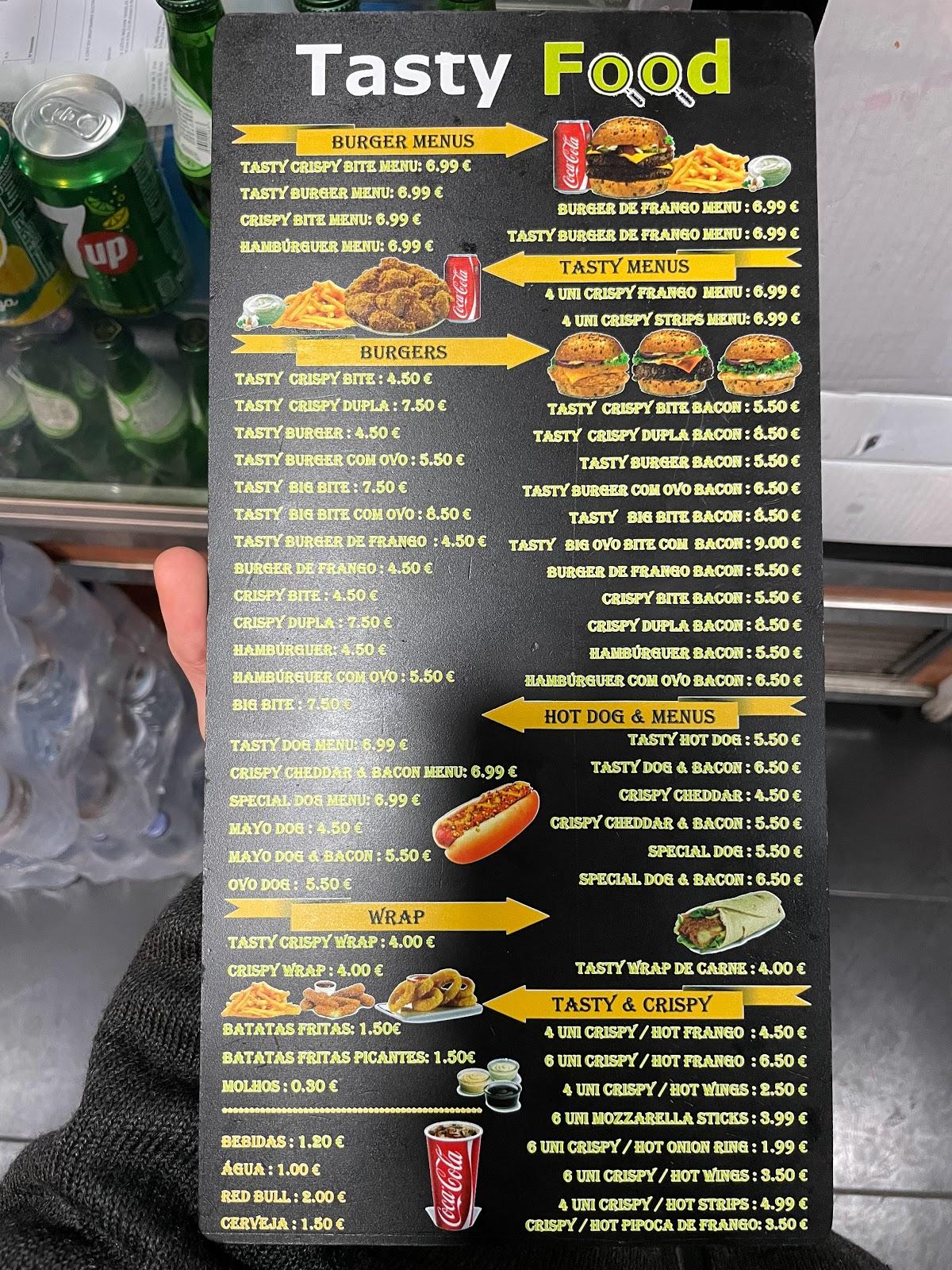 Menu em Tasty Fried & Burger restaurante, Lisboa