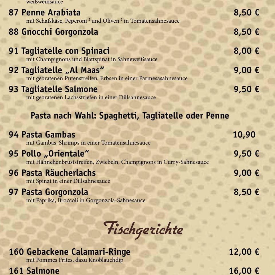 Speisekarte von Restaurant Al-Maas Schwanewede, Schwanewede