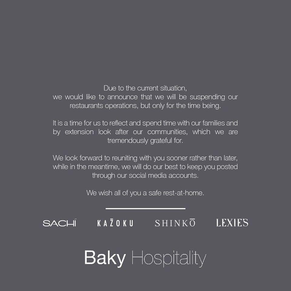 Speisekarte von Baky Hospitality restaurant, Kairo