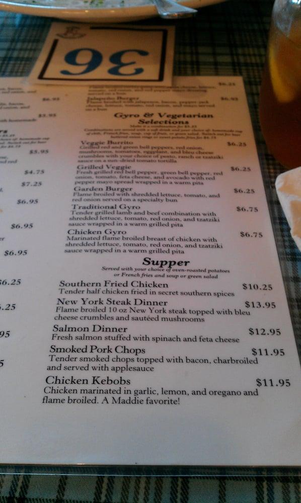 Menu at Fat Maddie's Grille restaurant, San Ramon