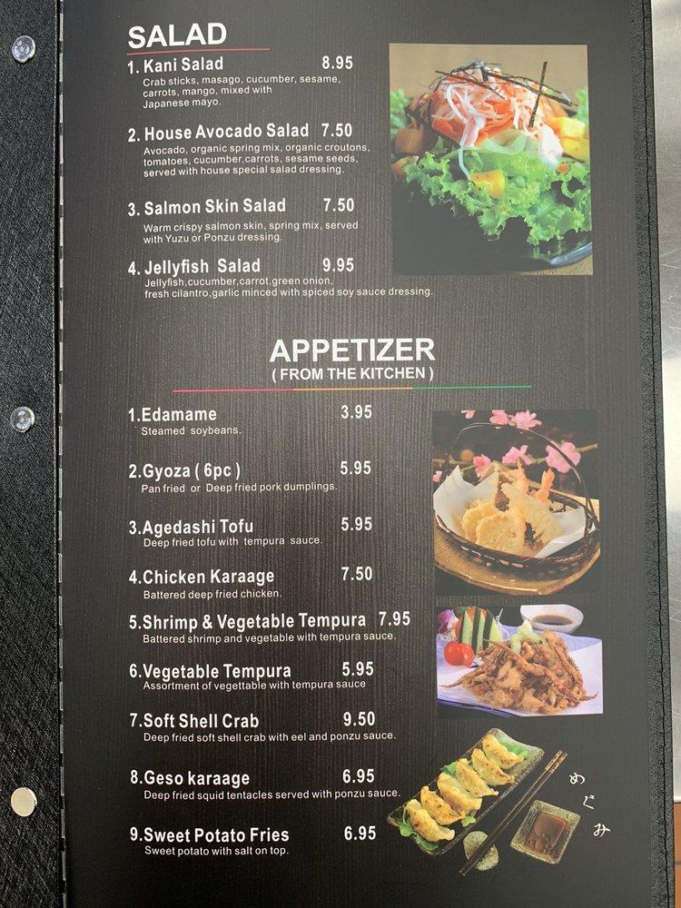 Menu at Kizuna Sushi Bar & Grill, Kaneohe
