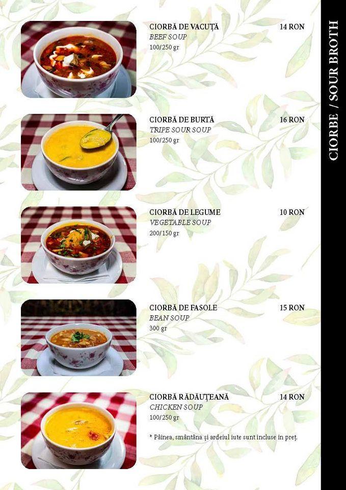 Menu at La Maestro Sânnicolau Mare, Sânnicolau Mare