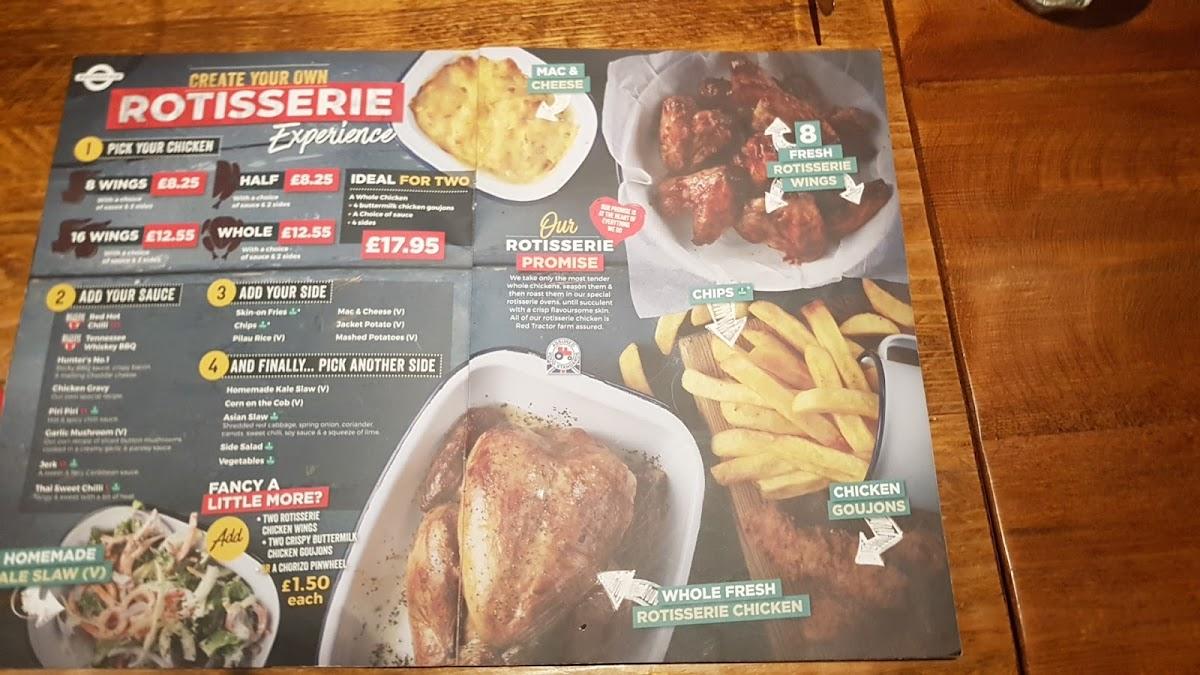 Menu at Gunpowder Mill pub & bar, Faversham