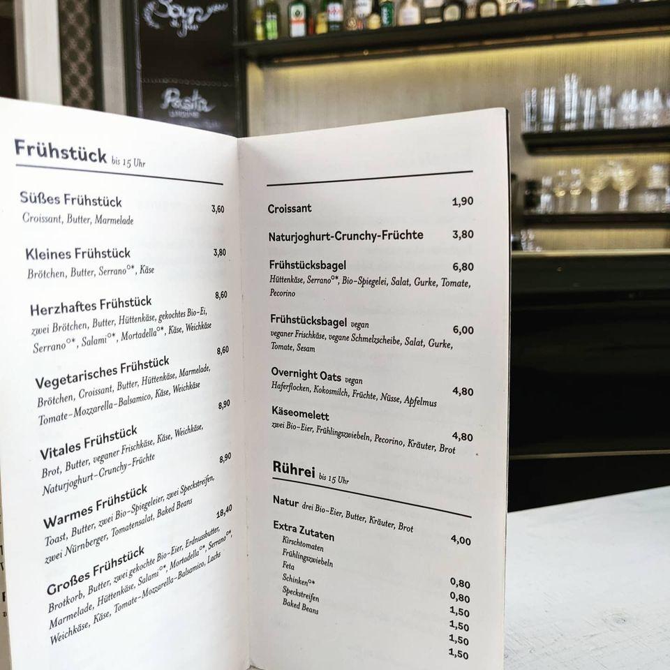 Menu at Colonne Morris - coffee bar in Paulusviertel, Halle (Saale)