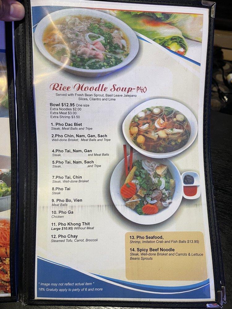 Menu at Pho 88 Restaurant, Bakersfield, Coffee Rd