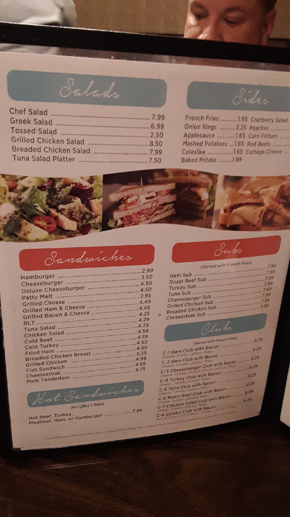 Menu at Home Style Family Restaurant, Greencastle