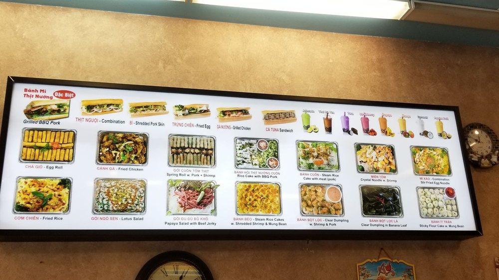 Menu at Kim Huong desserts, Westminster