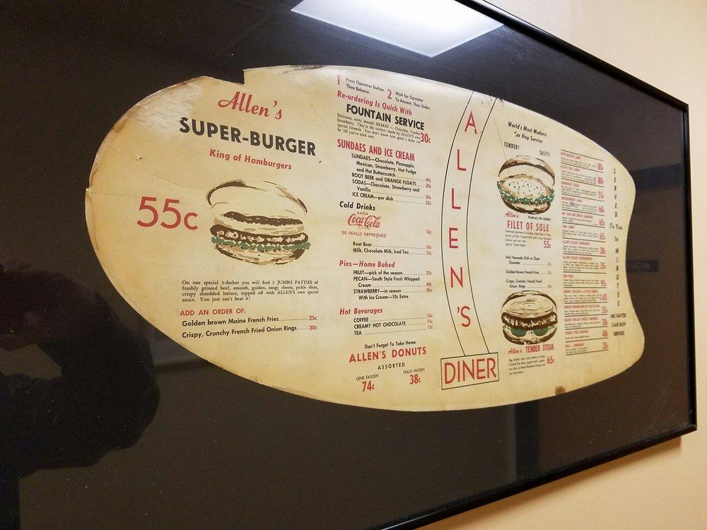 Menu at Athens Restaurant, Buffalo