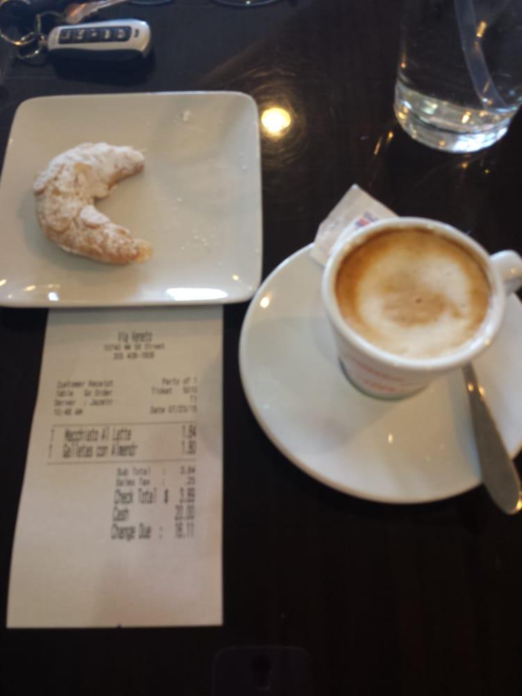 Menu at Via Veneto Bakery & Italian Deli, Doral