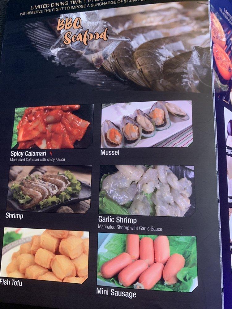 Menu at K-Pot Hot Pot & BBQ, Jersey City
