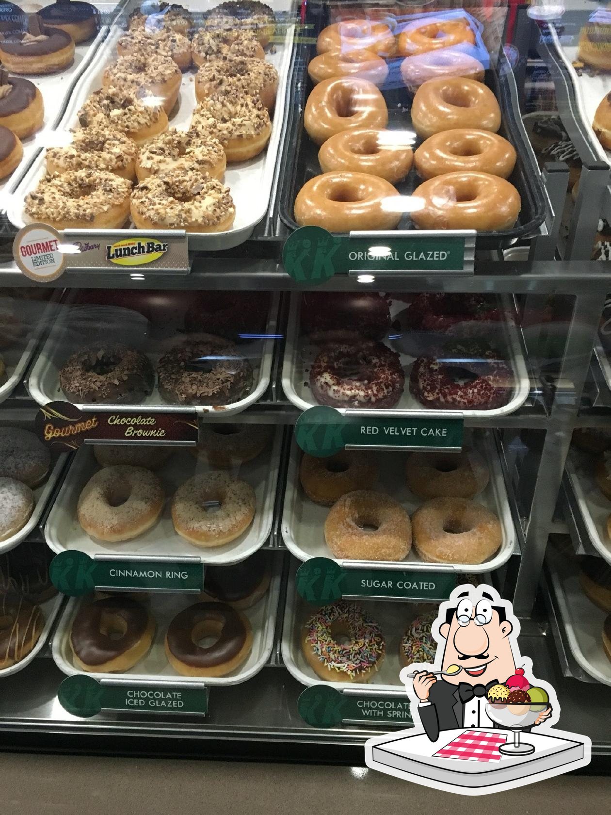Krispy Kreme restaurant, Sandton, Shop W5 - Restaurantspeisekarten und ...