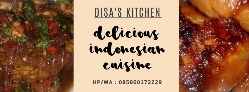 Menu at Disa's Kitchen restaurant, Bandung