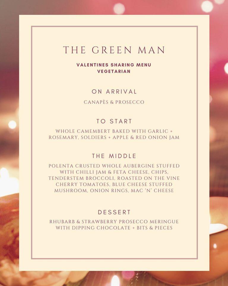 Menu at The Green Man pub & bar, Eversholt, Church End