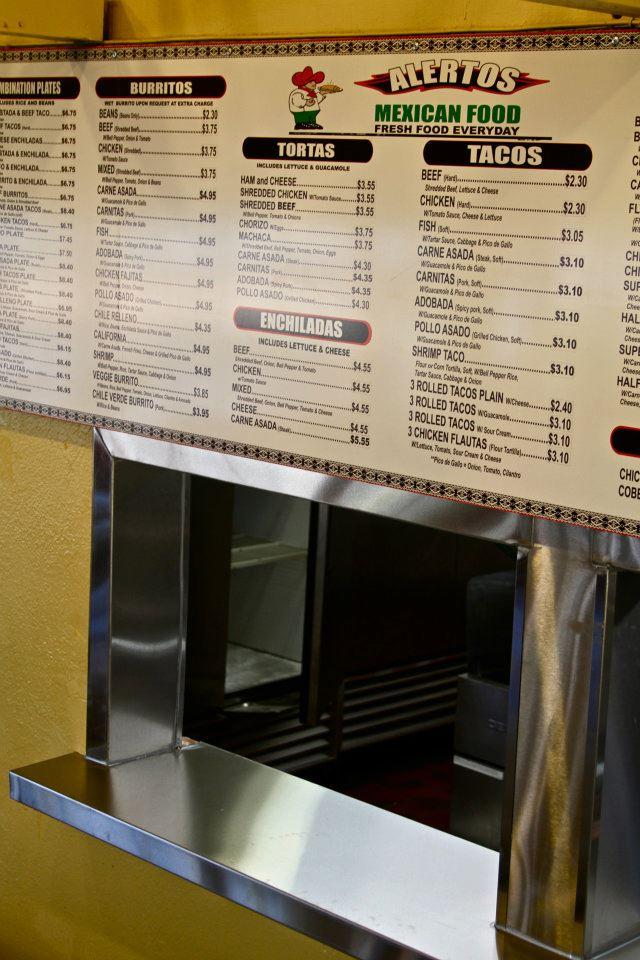 Menu at Sabrosada Fresh Mexican Food restaurant, Westminster, Brookhurst St