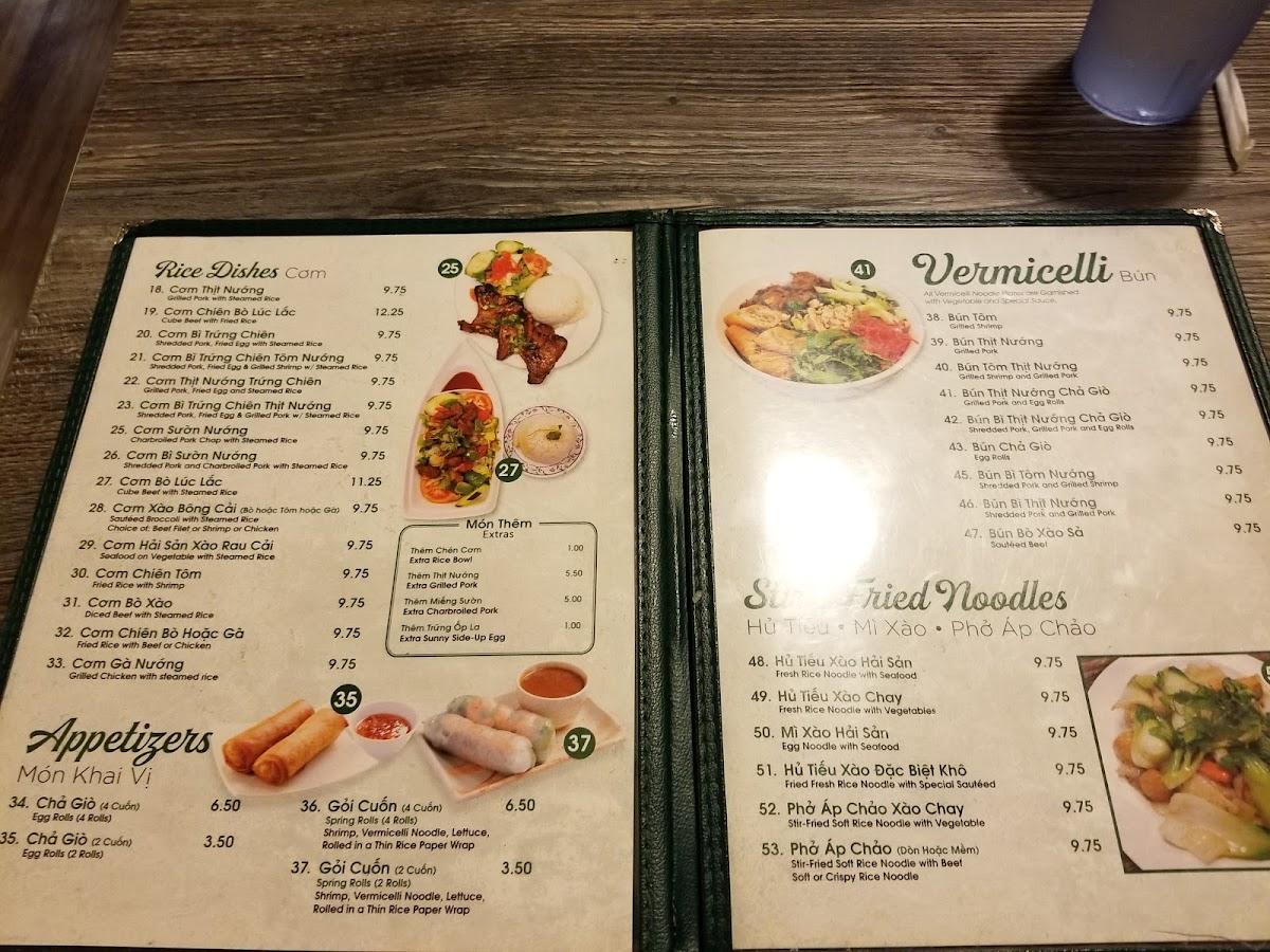 Menu at Pho 45 - La Mirada restaurant, La Mirada, La Mirada Blvd