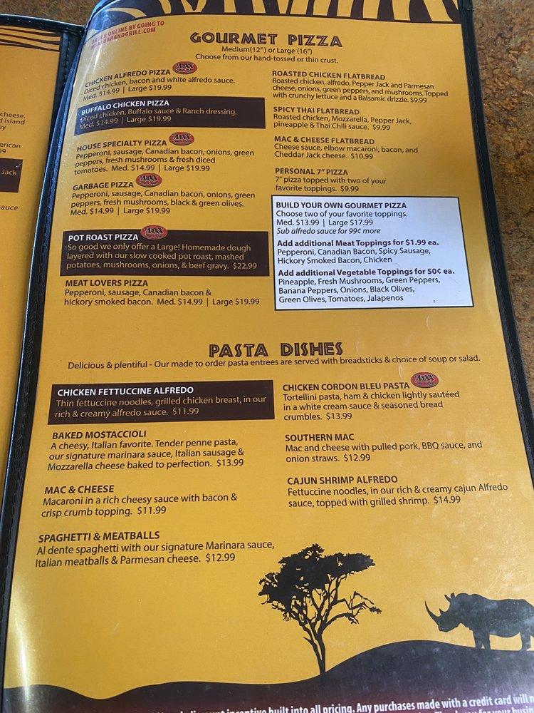 Menu at Maxx Bar & Grill, Ham Lake