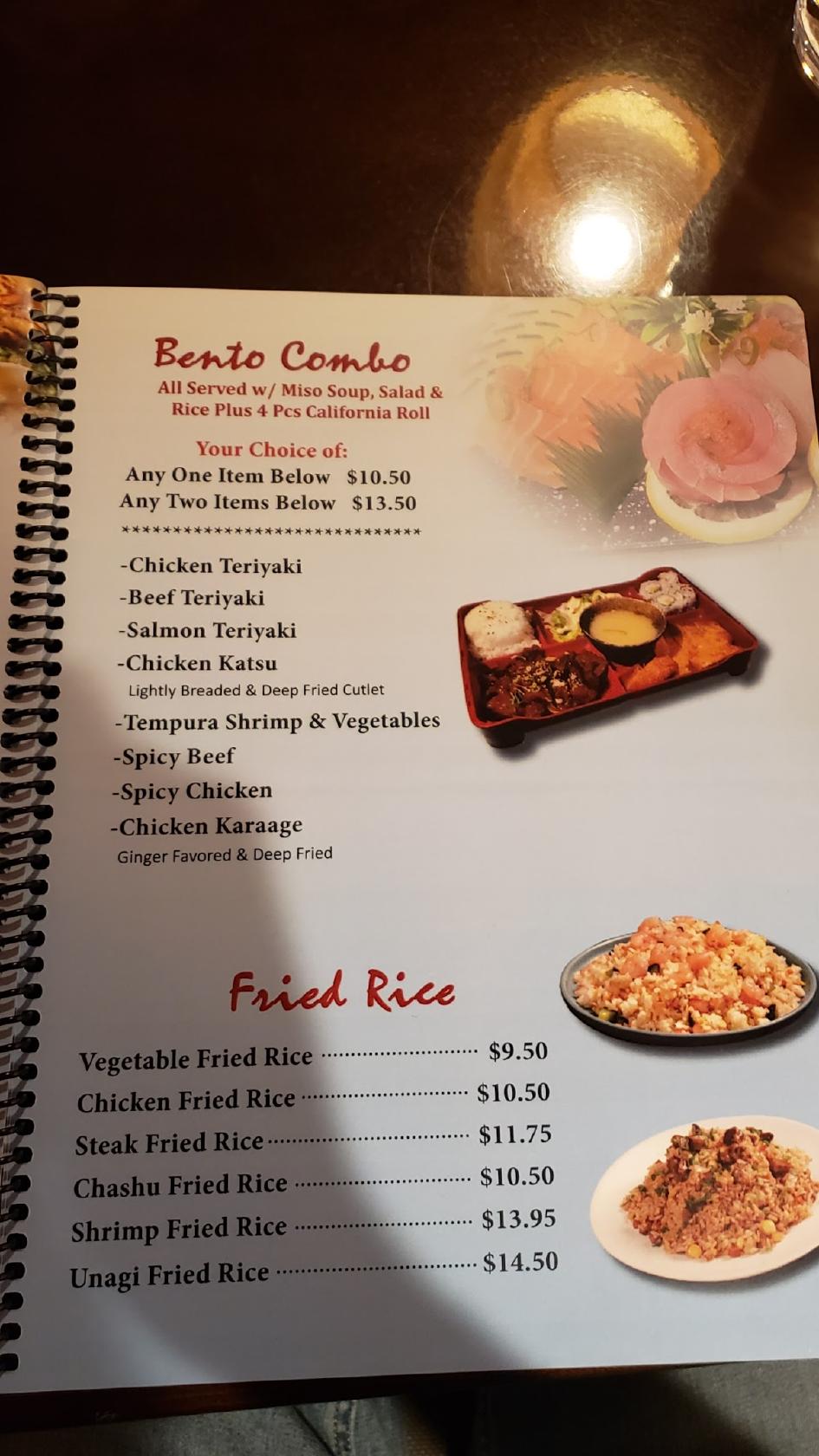 Menu at Sora Sushi - Prineville restaurant, Prineville