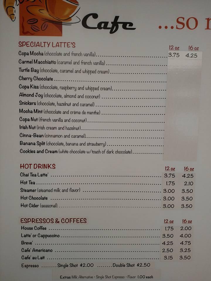 Carta de Copa Cafe, Golden