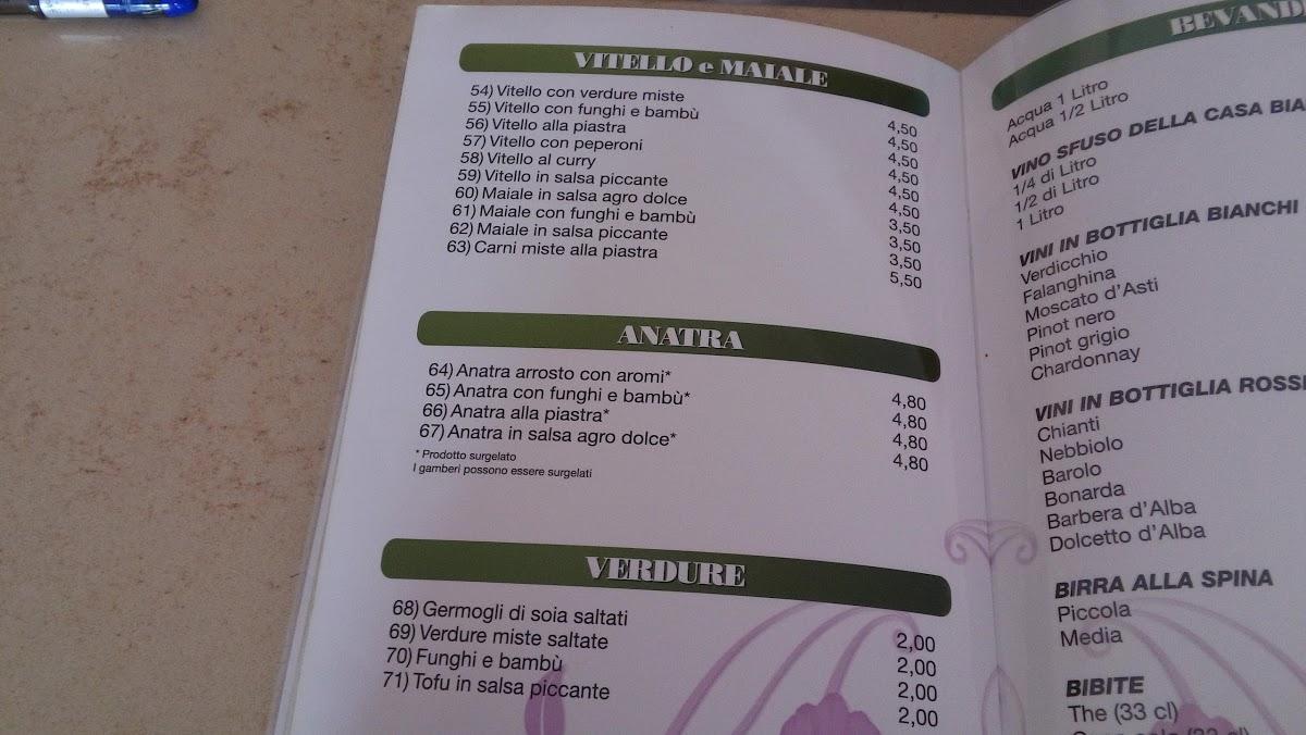 Menu da Ristorante Pizzeria Gioia, Calco