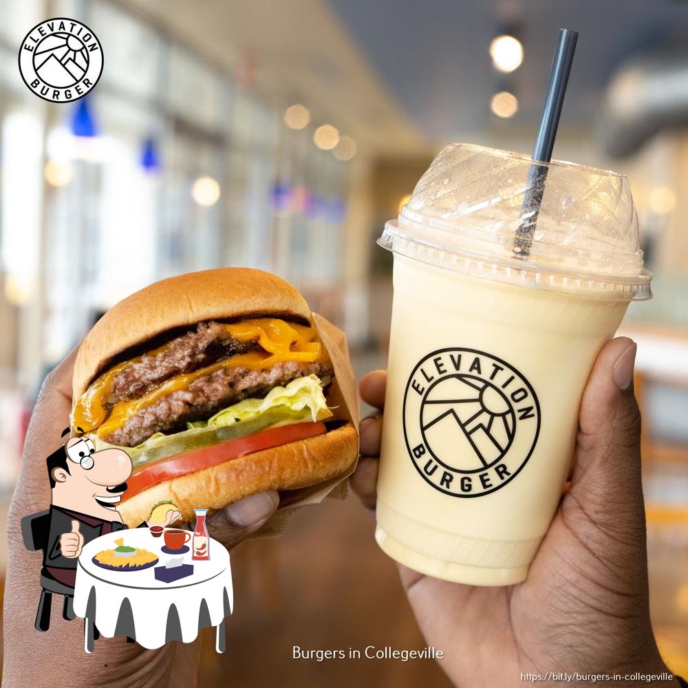 Elevation Burger in Collegeville - Restaurant menu and reviews