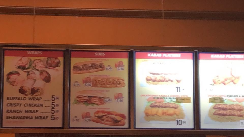 Menu at Crown Fried Chicken pizzeria, Portland, 408 Forest Ave