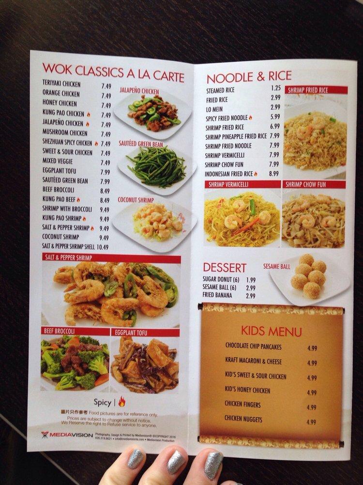 Menu at Guang Lin American and Asian Fusion Cafe, San Bernardino