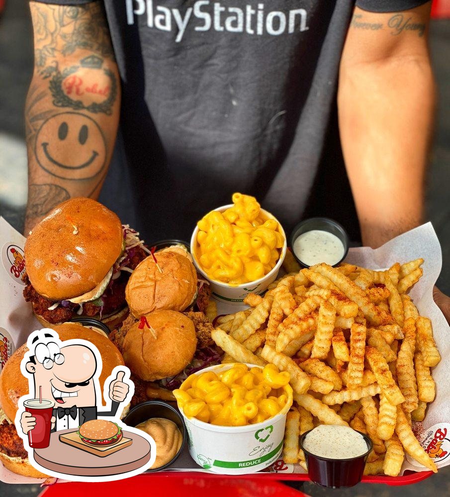 Baba's Hot Chicken, 3605 Market St #6 in Riverside - Restaurant menu ...
