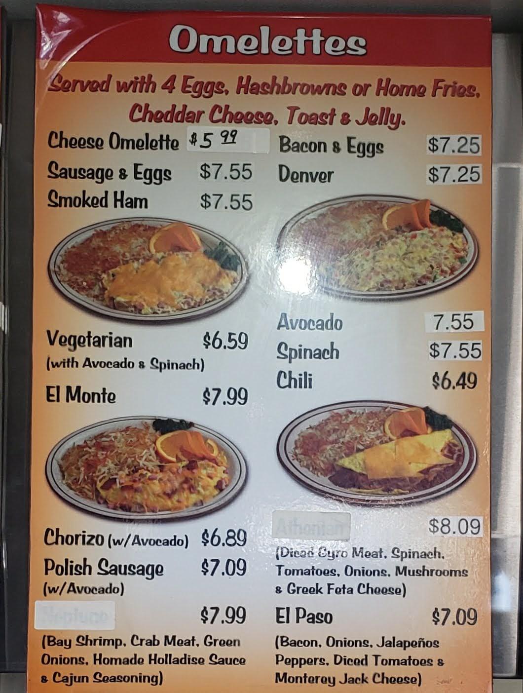 Menu at Tasty Choice To Eat restaurant, South El Monte
