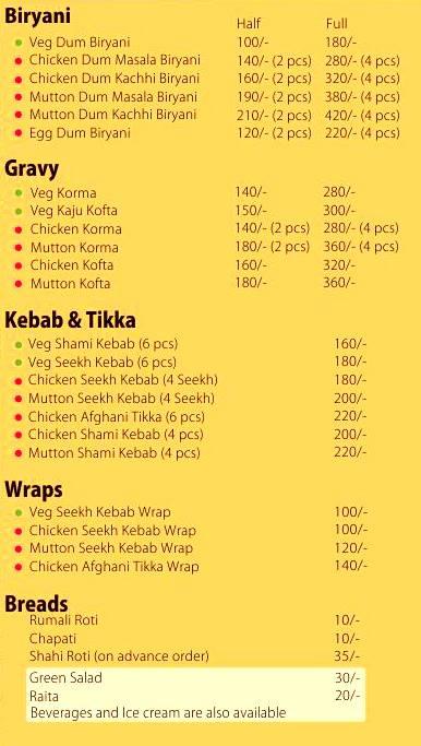 Menu at The Copper Pot, Delhi, Star City Mall
