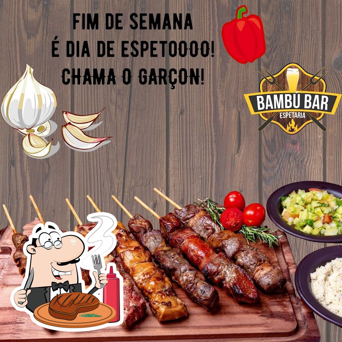 Bambu Bar e Espetaria, São Paulo - Menu do restaurante e avaliações