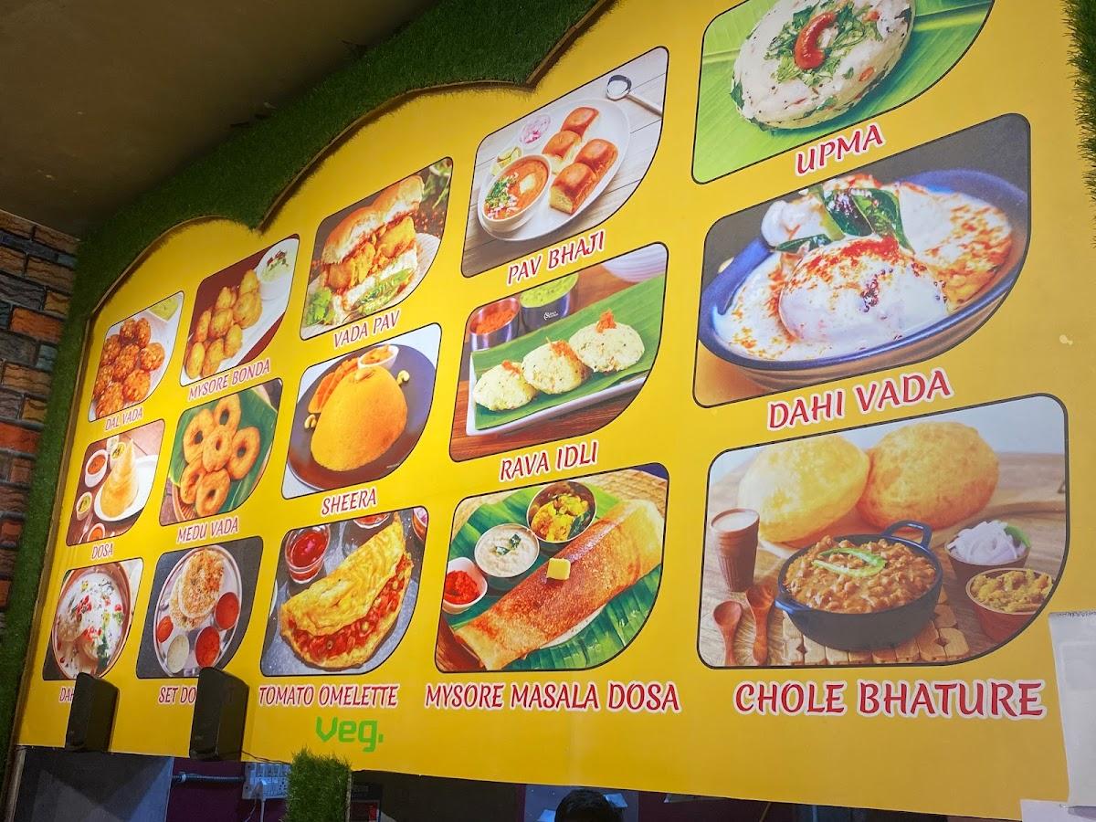 Menu at Anna Dosa Point, Delhi