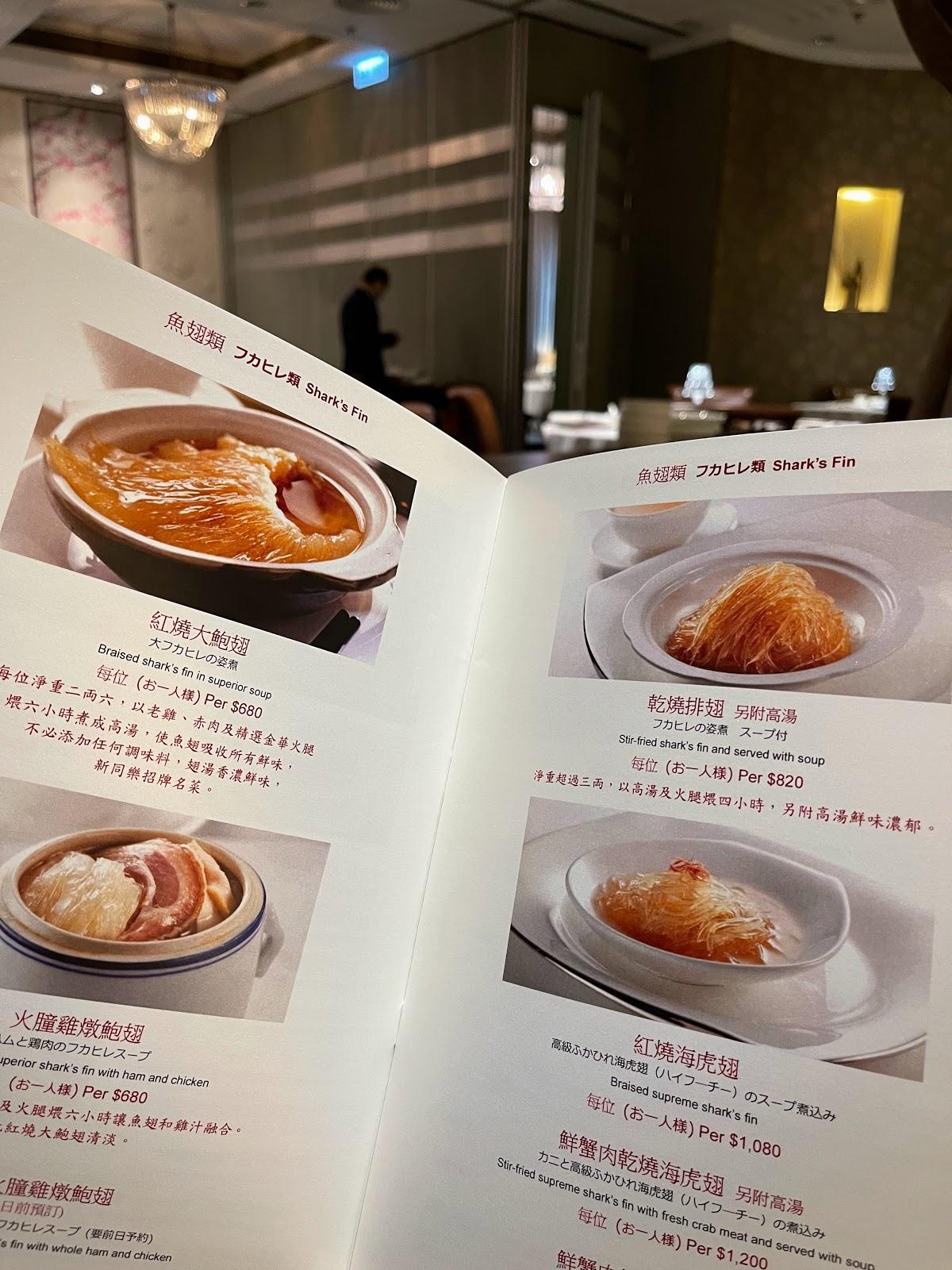 Menu at Sun Tung Lok Chinese Cuisine restaurant, Hong Kong, shop4D